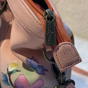 Anuschka | Bags | Anuschka Artisan Purse Bag Nwt Butterflies Flowers ...